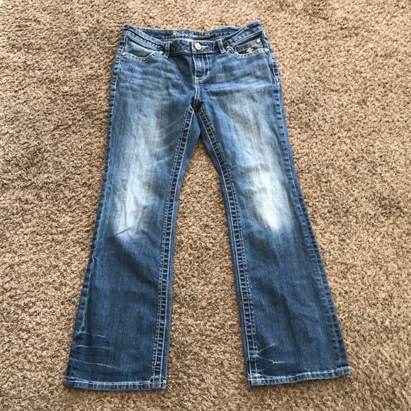 Harley-Davidson | Jeans | Harley Davidson Studded Embellished Boot Cut ...